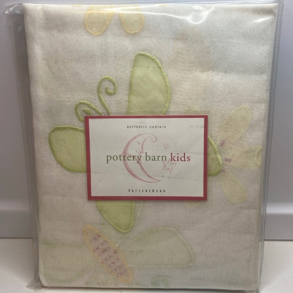 Pottery Barn | Accents | Pottery Barn Kids White Sheer Butterfly ...